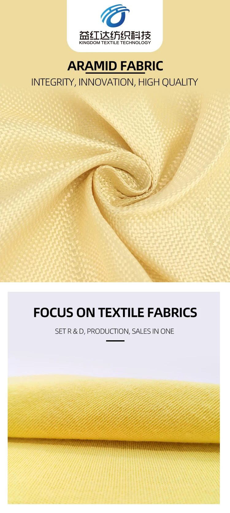 Woven Meta Aramid Fiber Ballistic Tear Resistant Fireproof Fr Fire ...