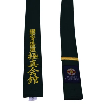 Kyokushin Color Karate Belt With Embroidery - Buy Master Karate Belts ...
