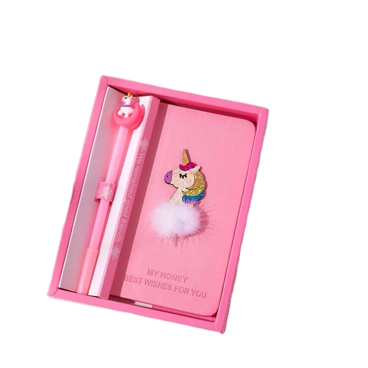 Custom Kawaii School Stationery Dairy Libretas Notebook Planner Set For ...