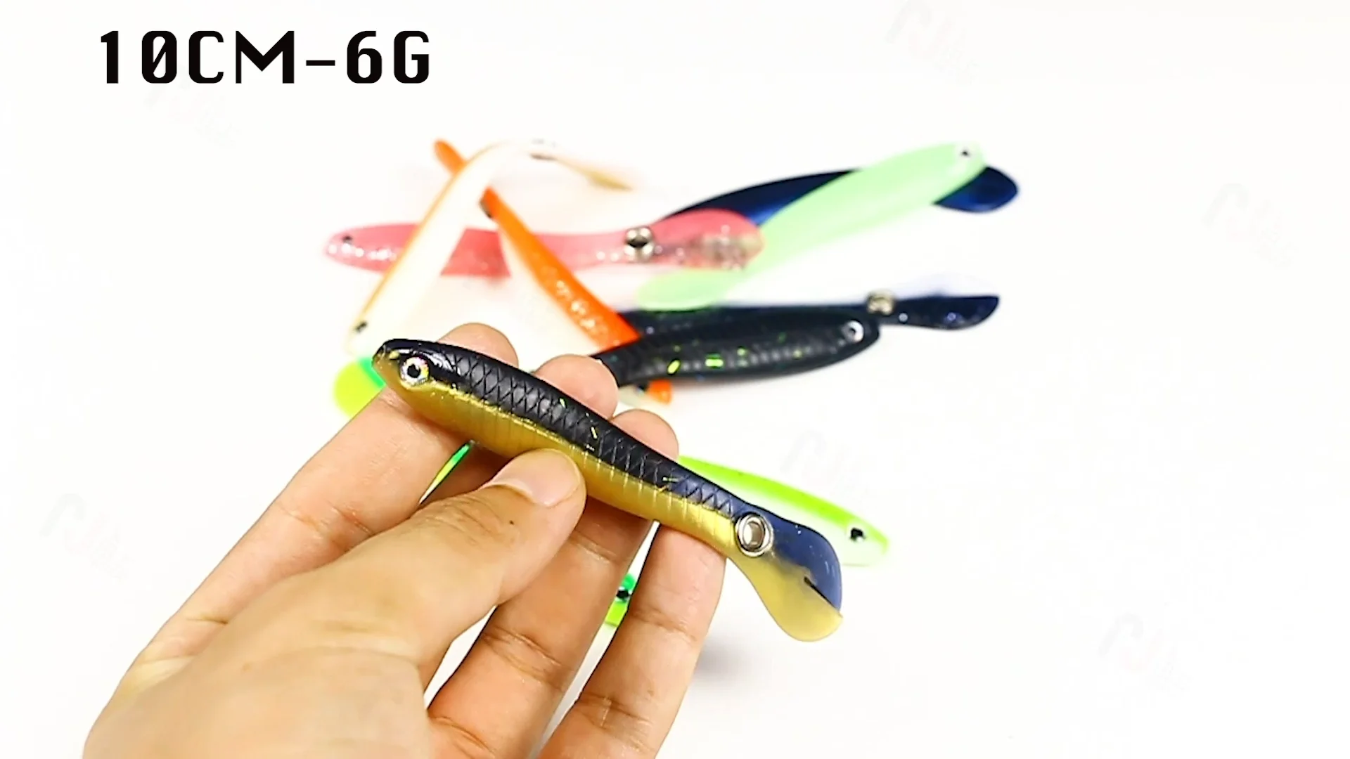 Single Soft Fishing Lure Bait Vivid Swimbait With High Quality ...