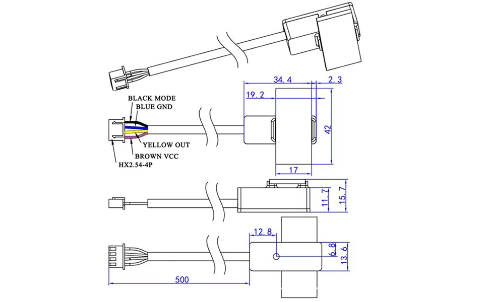 Taidacent XKC-Y26非接触式电容式水位传感器非接触式管道水位检测液位传感器开关| Alibaba.com