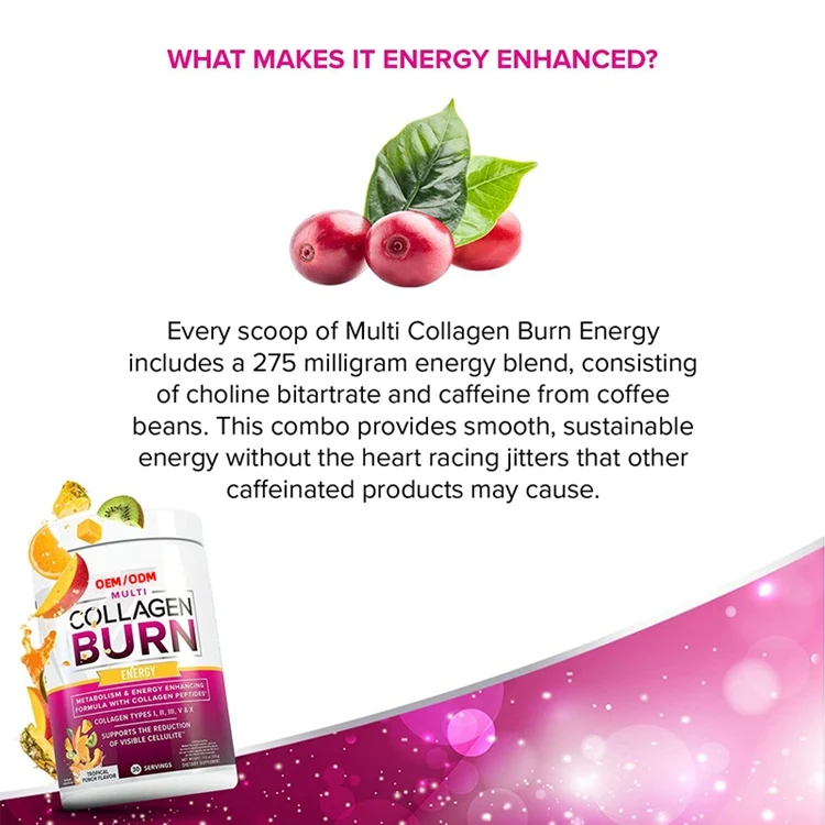 Types I II III V and X Collagen Multi Collagen Burn Multi-Type ...