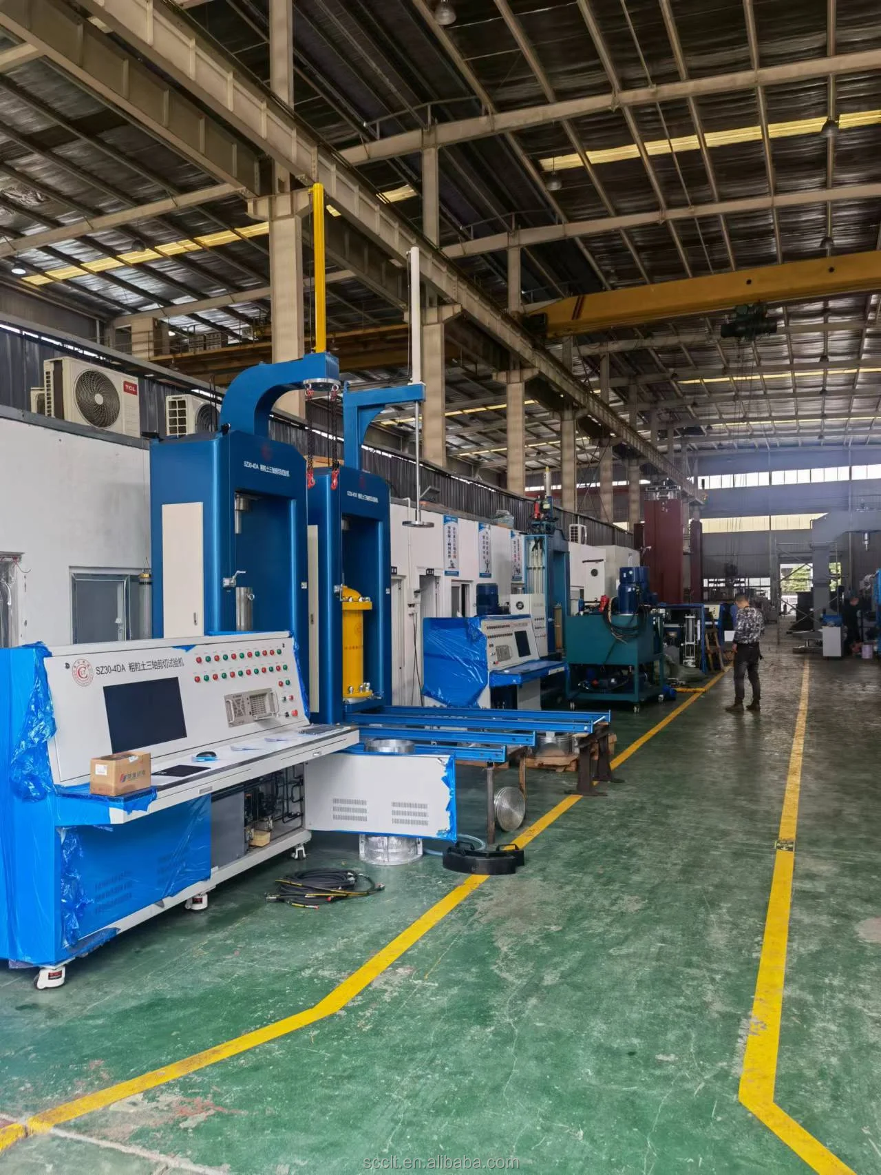 Djsz-150 Dynamic And Static Triaxial Testing Equipment For Coarse ...