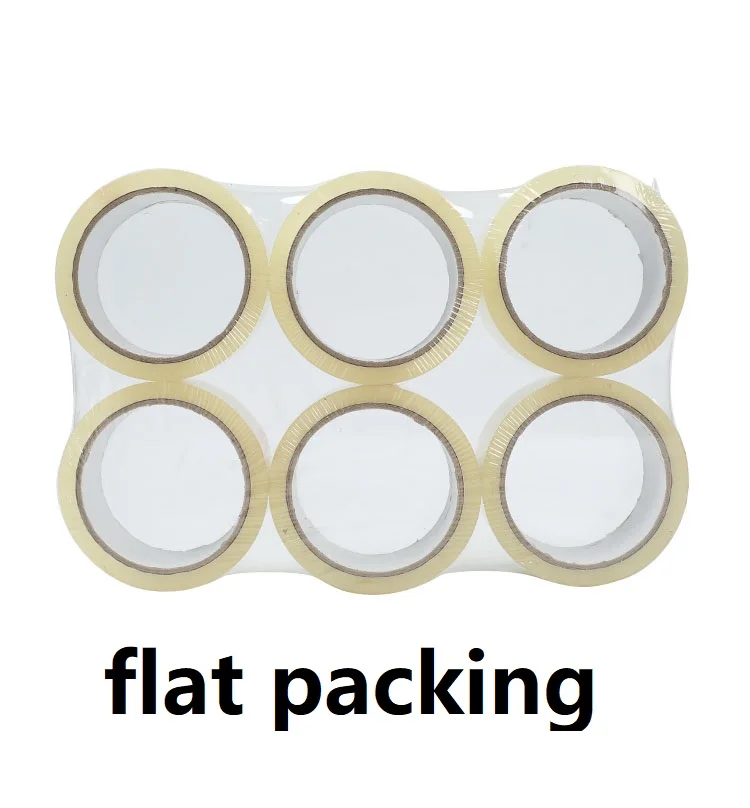 Custom Opp Packing Bopp Golden Transparent Tape Shipping Carton Box ...