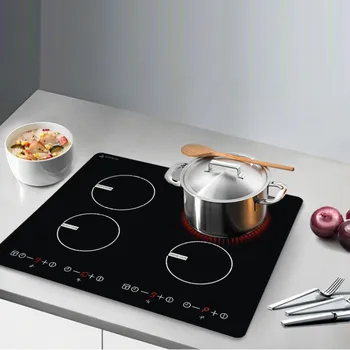 Built In 4 Plate Induction Hob Electric Stove 6800w Induction Cooktop ...