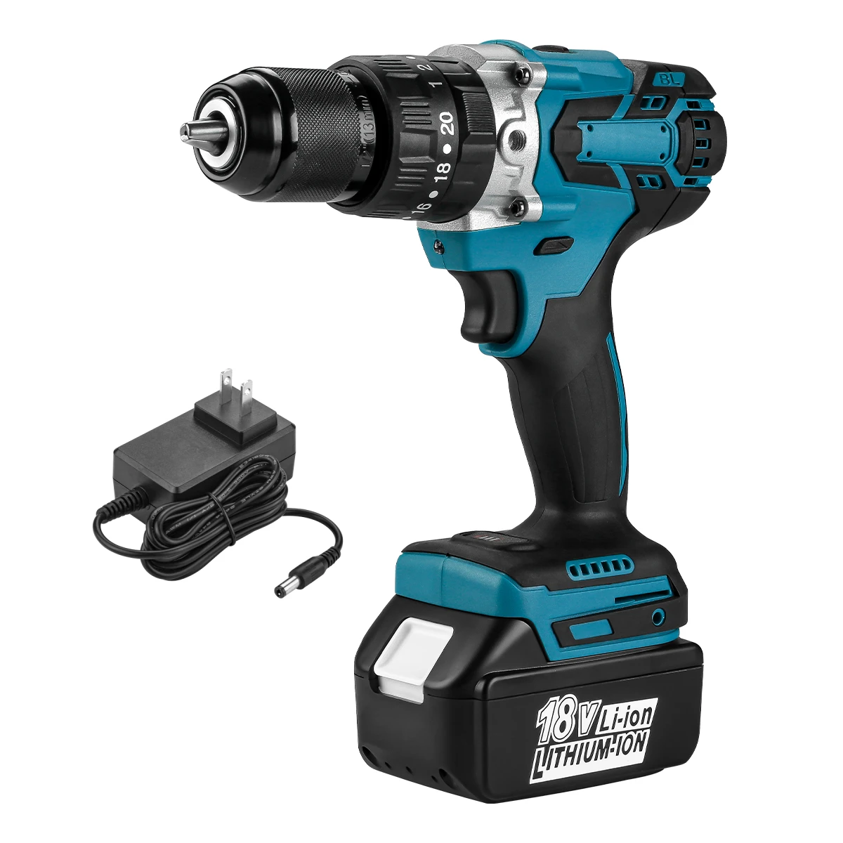 Oem 21v Multi Function Cordless Brushless Hammer Drill Driver Set ...