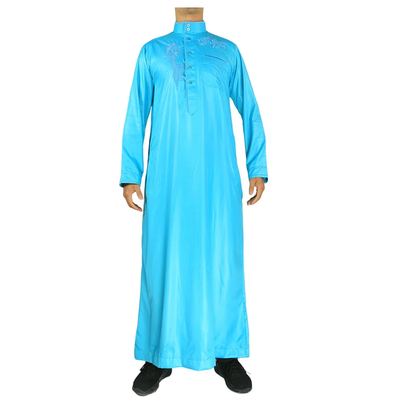 Muslim Men Thobe Islamic Clothing Factory Wholesale New Design Shiny ...