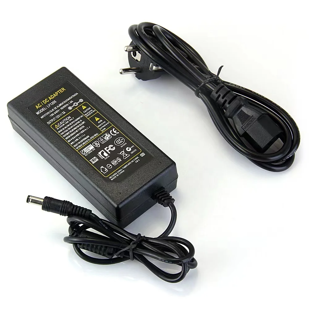 12v dc desktop power adapter 12v 5a power adapter for LED Display ...