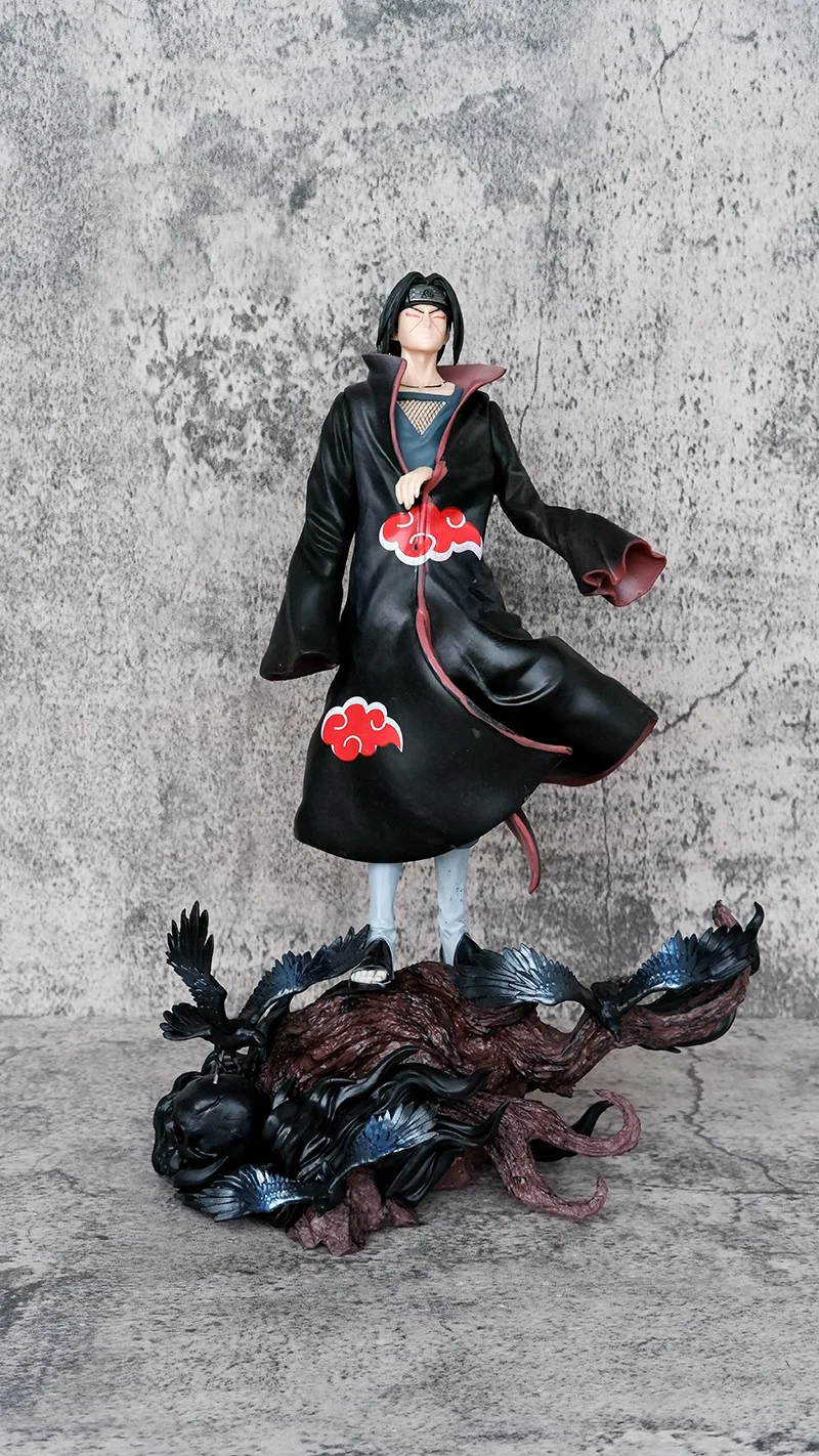 2023 Nov New Narutos Shippuden Akatsuki Uchiha Itachi Action Figures ...