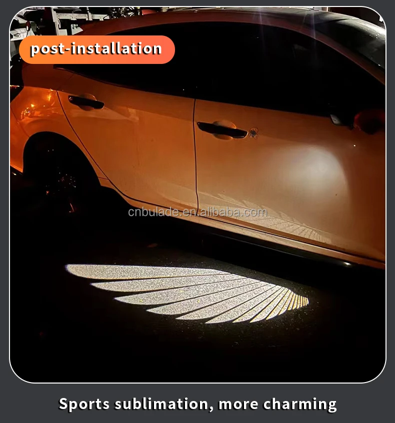 Auto Decorative Light - Car Laser Spot Projection Lamp