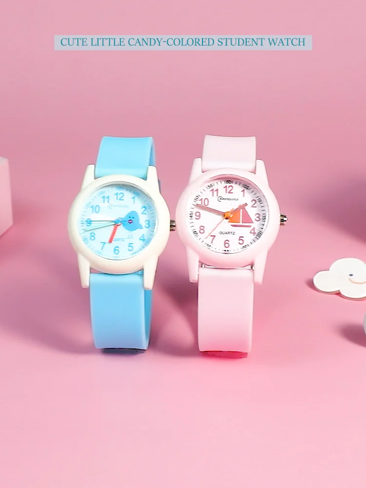 Mingrui Kids Fashion Cute Quartz Watch Small Dial Children Watch With ...
