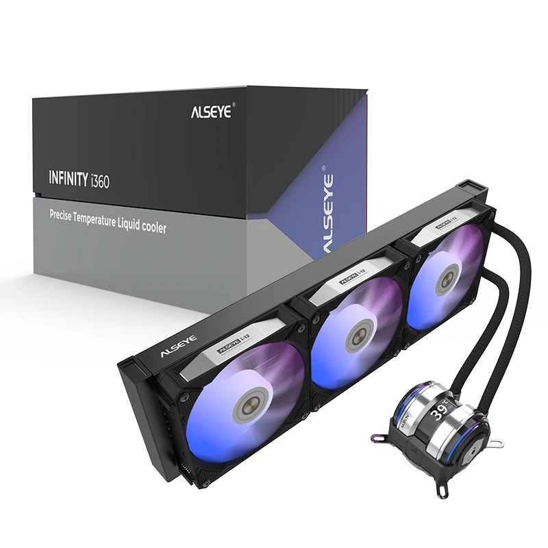 Factory Custom Cpu Cooler Heat Sinks 240 Rgb Cooling Fan Black Cpu ...