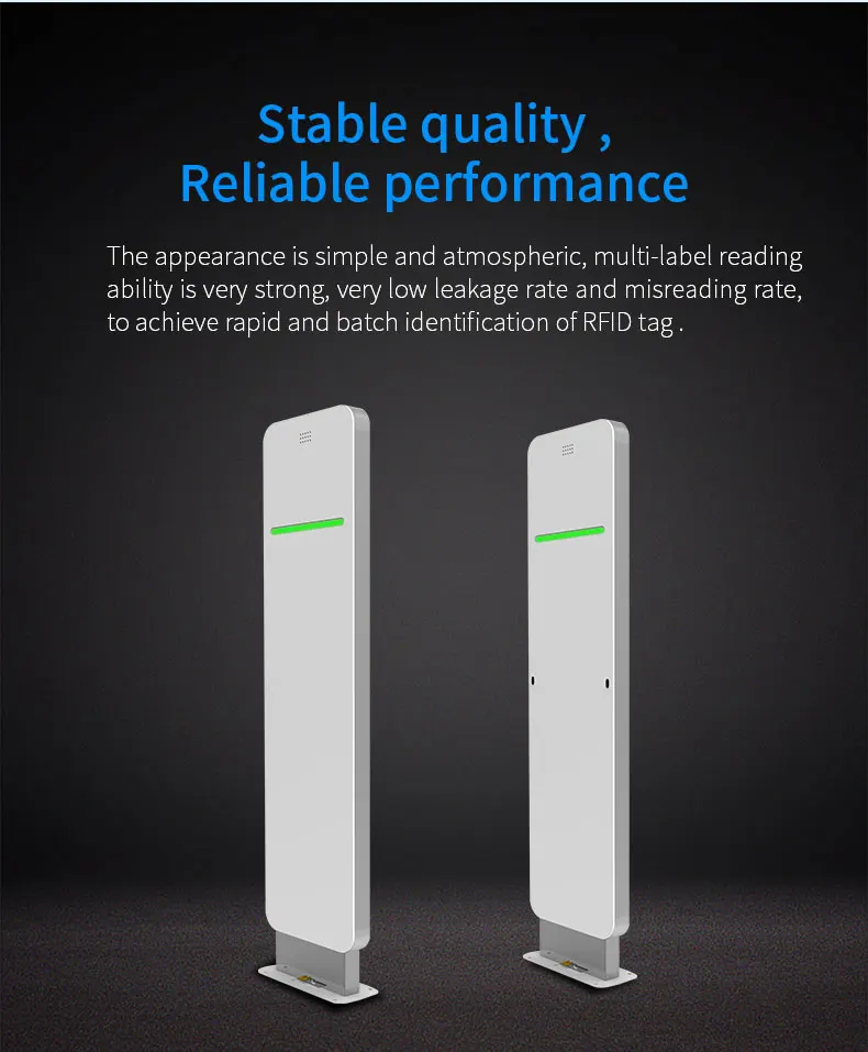 Uhf Rfid Gate Reader With Rs232,Tcp Ip Lan Rj45 Filter Alarm System For ...