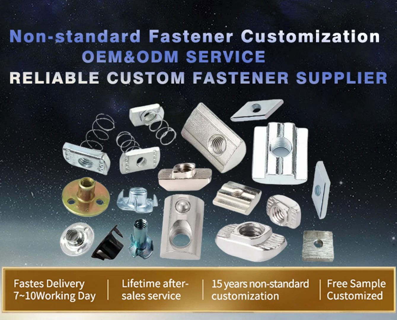 M4 M5 M6 M8,M10 Zinc Plated Steel Nickel Plated Half Round Elastic Nuts ...