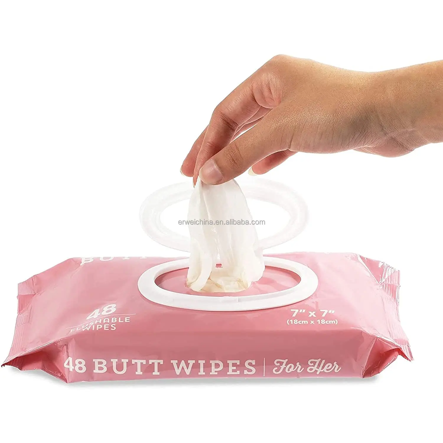 Personal Cleansing Hypoallergenic Feminine Wipes for Women