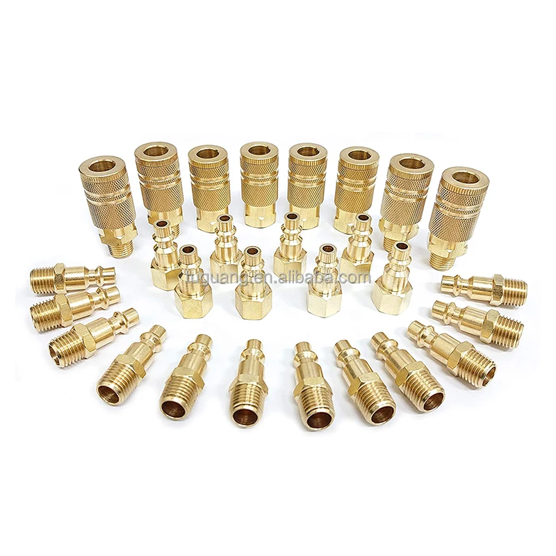 Tube Connector Push Fit Fitting Quick Couplings Pneumatic Milton Brass ...