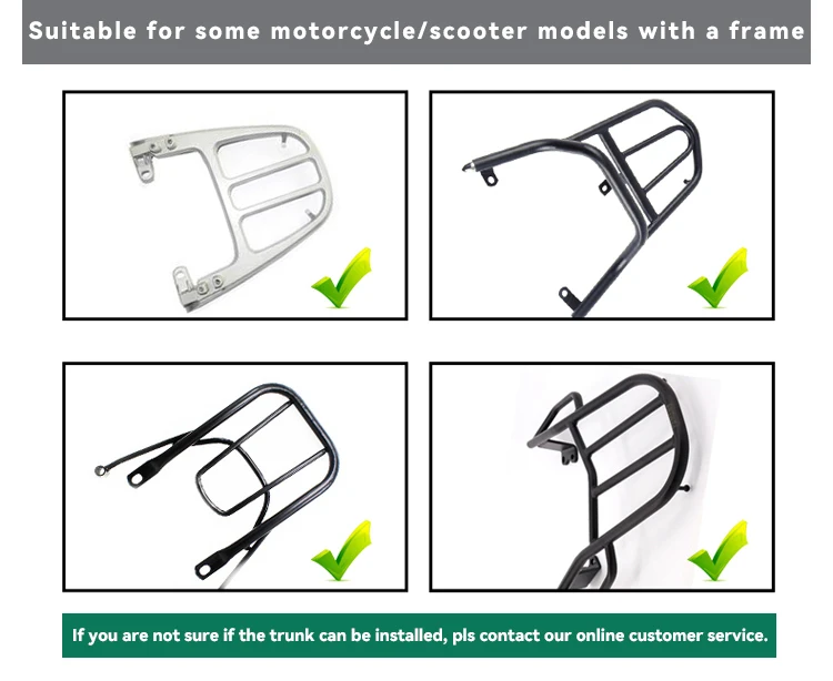 Motorcycle Storage Solutions - Durable ABS Trunk Boxes