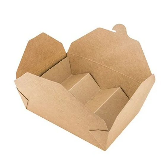 Customized Disposable Paper Taco Packaging Food Container Eco Take Away ...