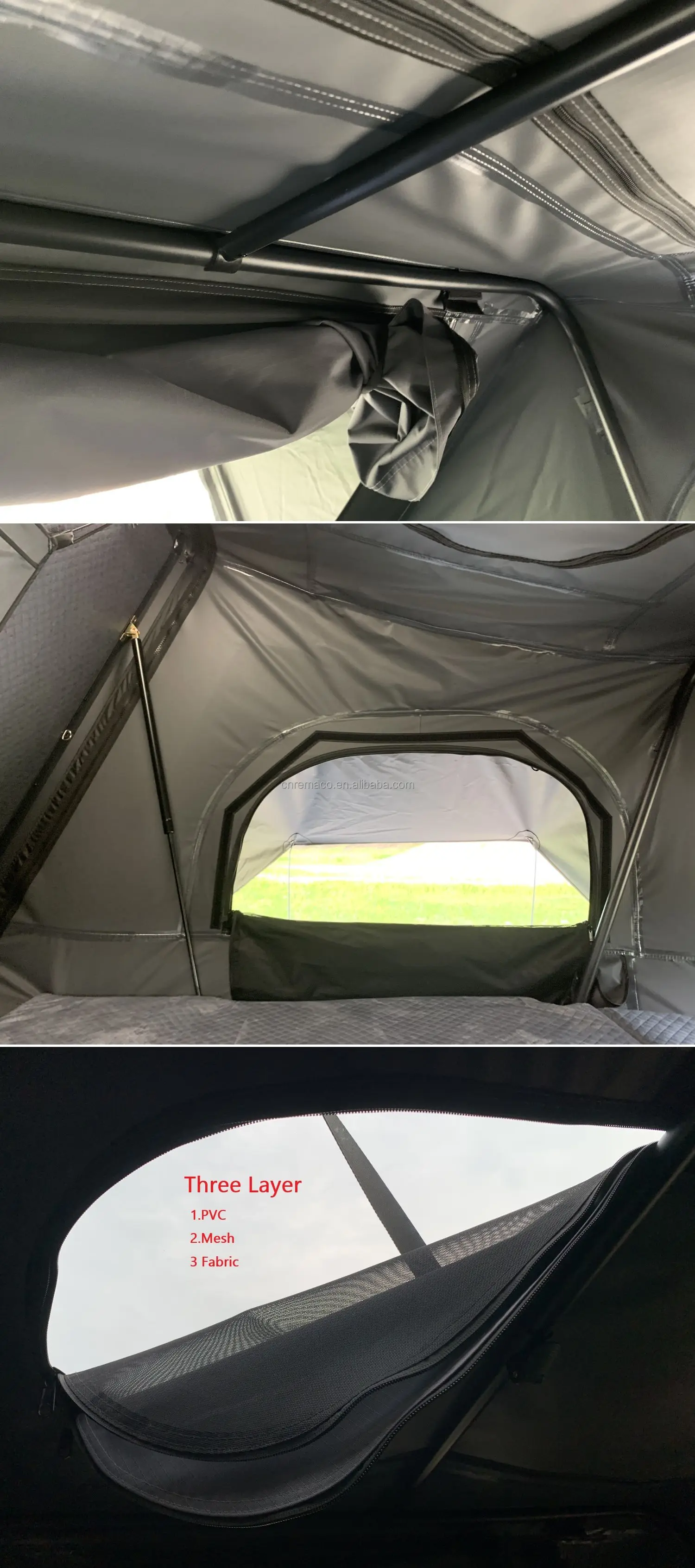 Waterproof Clamshell Roof Top Tent - Ideal for Outdoor Camping
