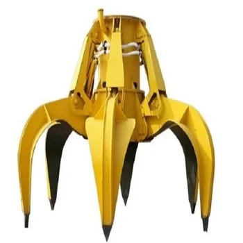 Excavator Hydraulic Grapple Manufacture Industrial Rotating Hydraulic ...
