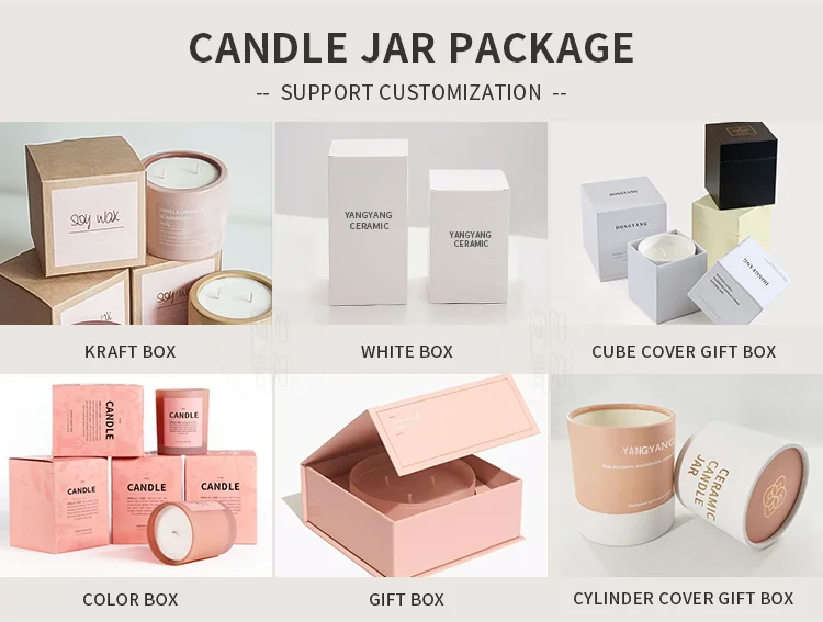 Custom Wholesale Matte White Candle Containers - Luxury Jars