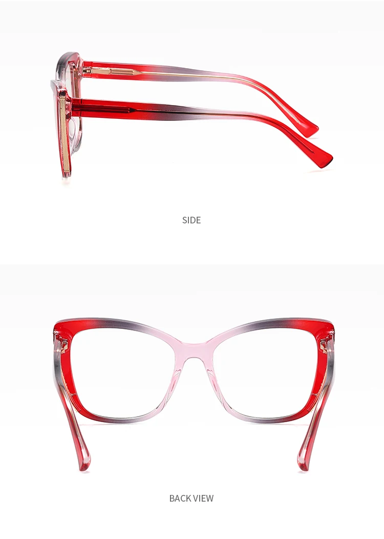 Colorful Plastic Optical Frame Ready Stock Beautiful Spectacle Frame ...