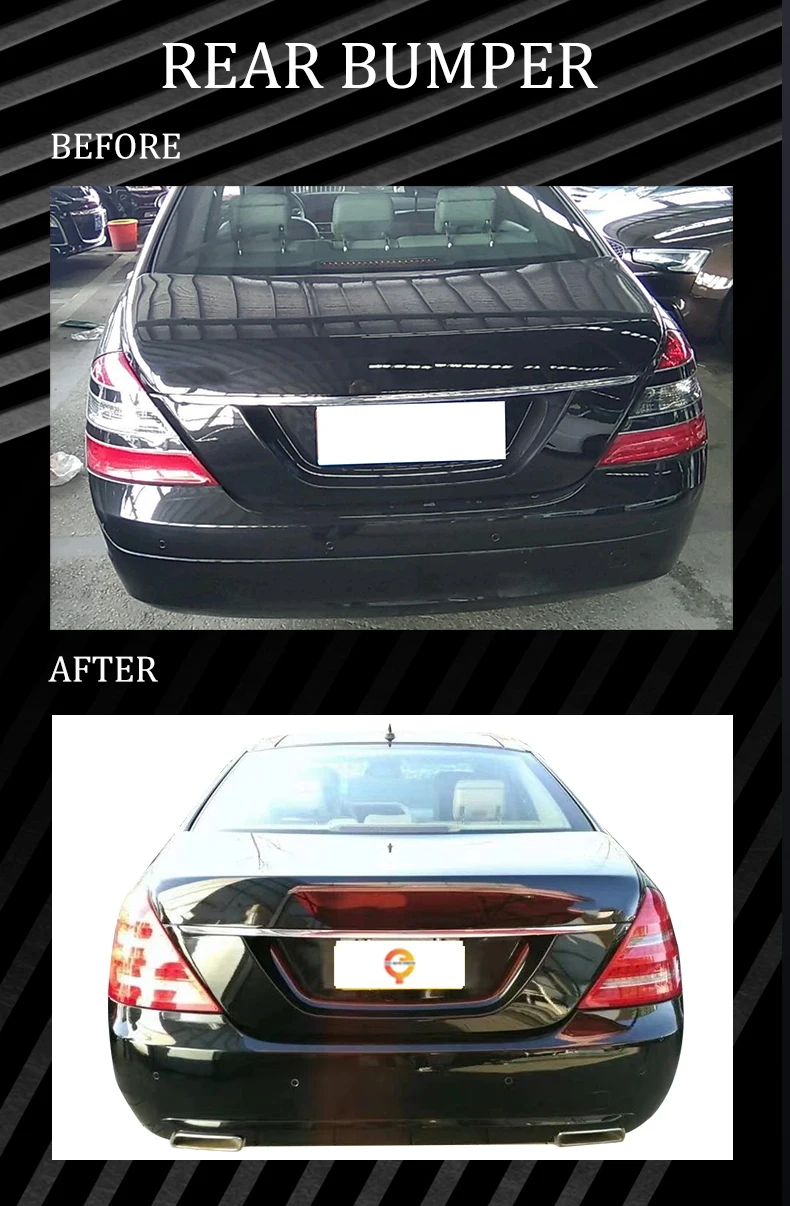 Mercedes S Class W221 Body Kit For Mercedes-benz S450 Year 2008-2012 ...