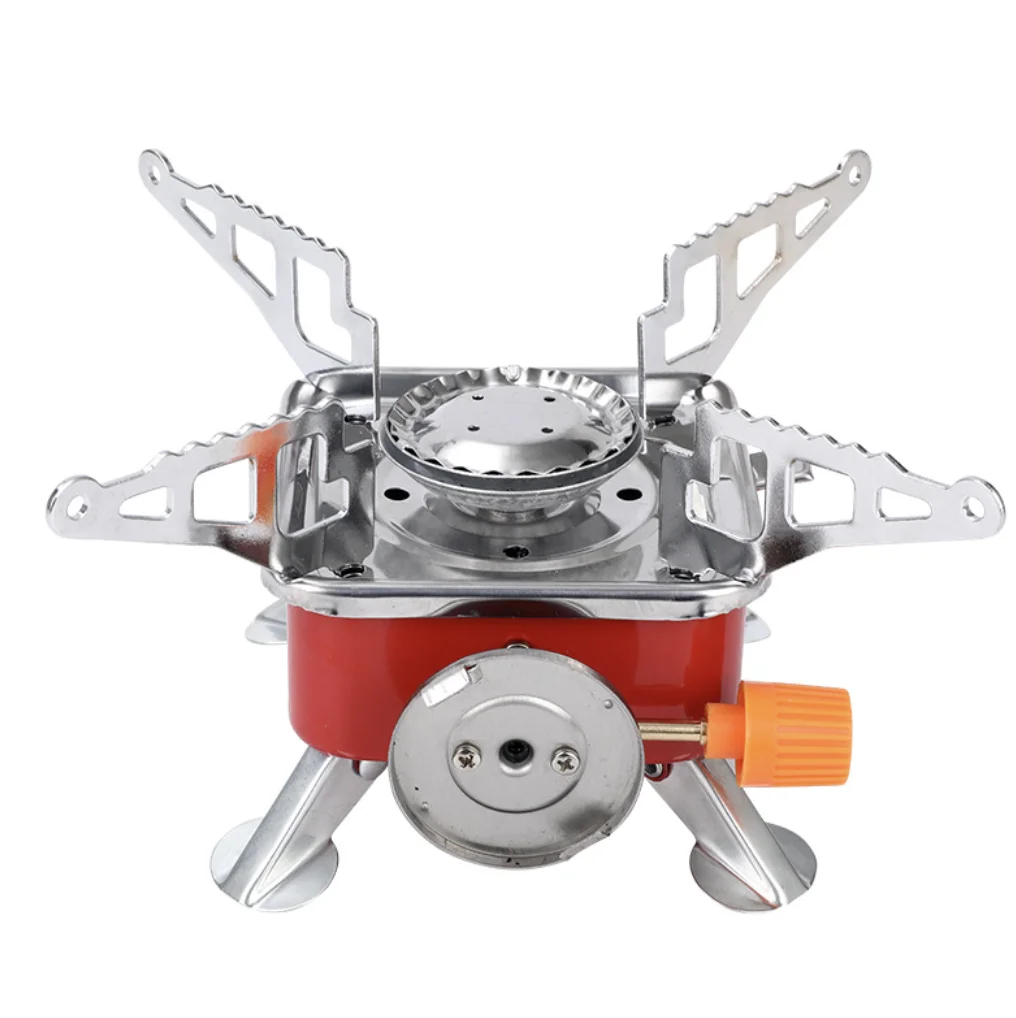 Portable Camping Gas Stove Mini - Outdoor Windproof Butane Propane ...