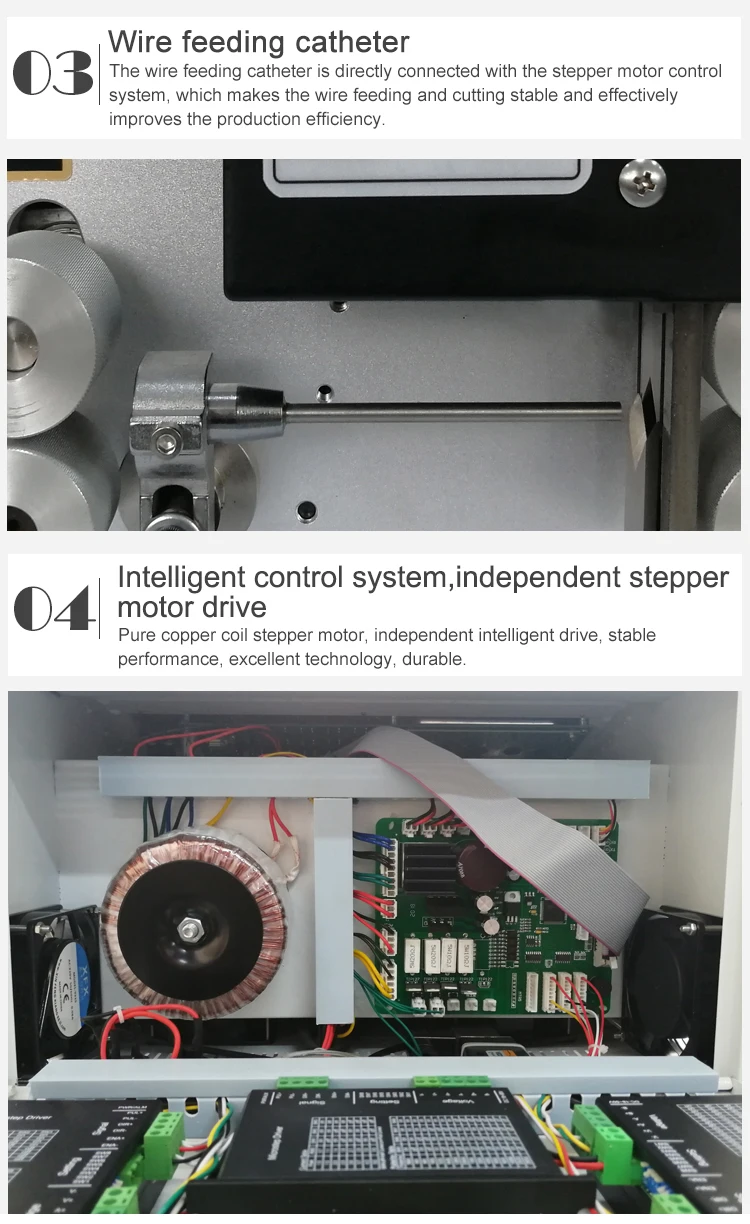 Automatic Multicore Cable Cutting and Stripping Machine
