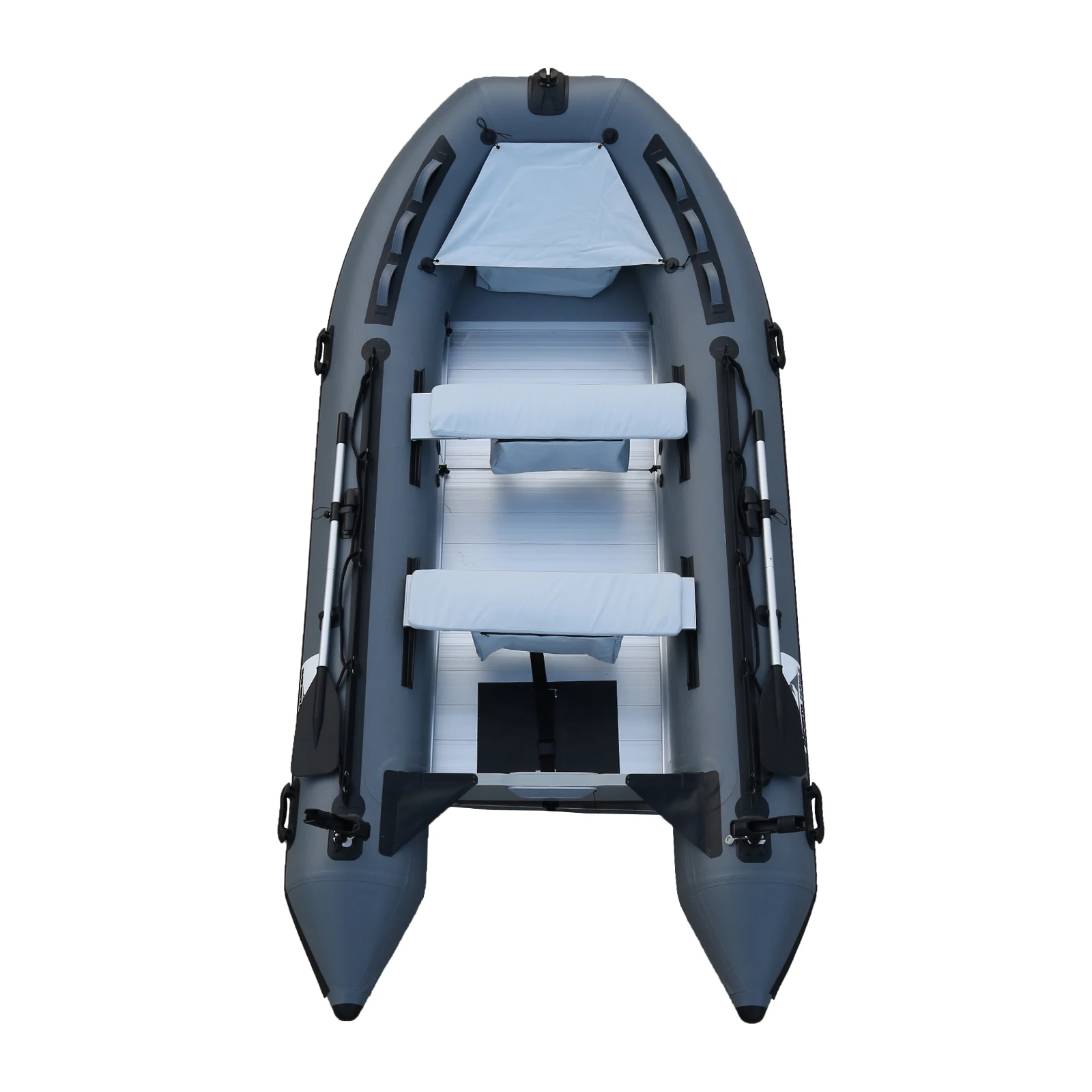 Ce Certified Small Pvc Racing Boat Jet Sailing Pontoon Raft With Center ...