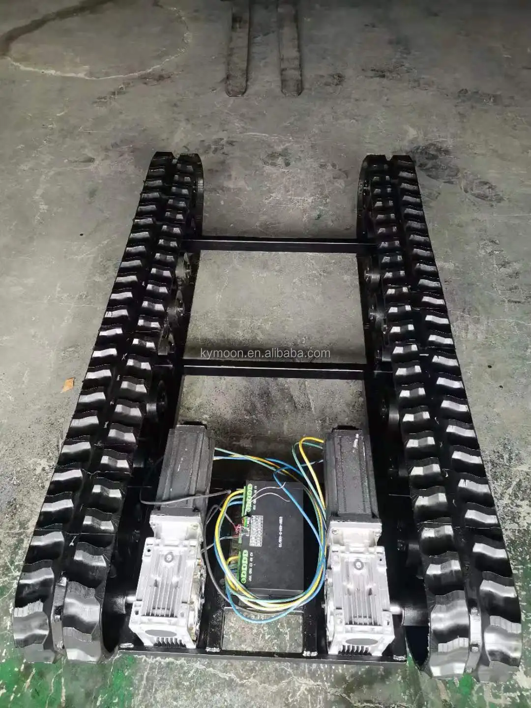 Rubber Track Chassis for Tracked Vehicles - Durable & Versatile