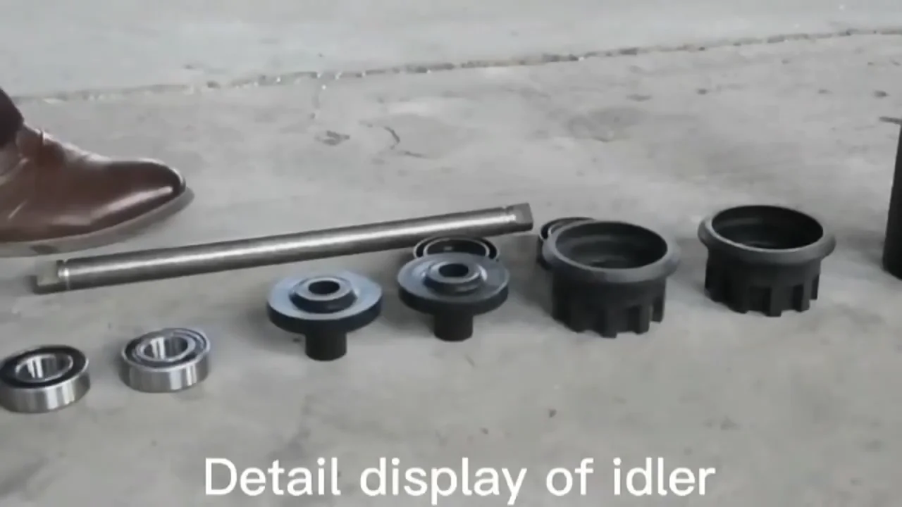 Uhmwpe Plastic Conveyor Idler Roller With Advanced Manufacturing ...