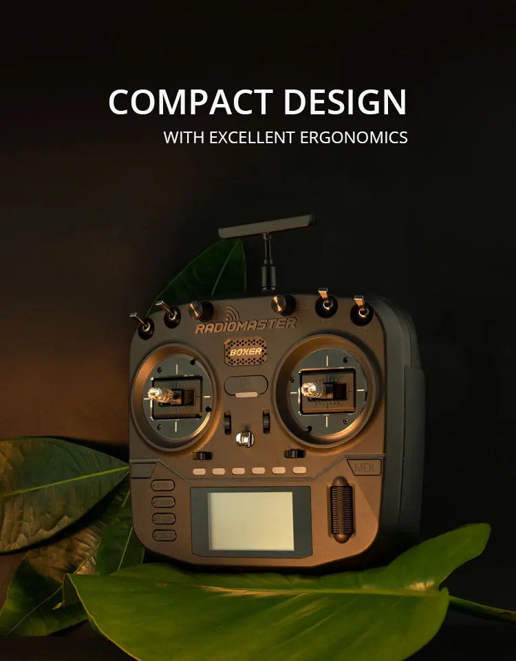 Radiomaster Boxer Original Radio Controller V4.0 Hall Gimbal Elrs 4in1 ...