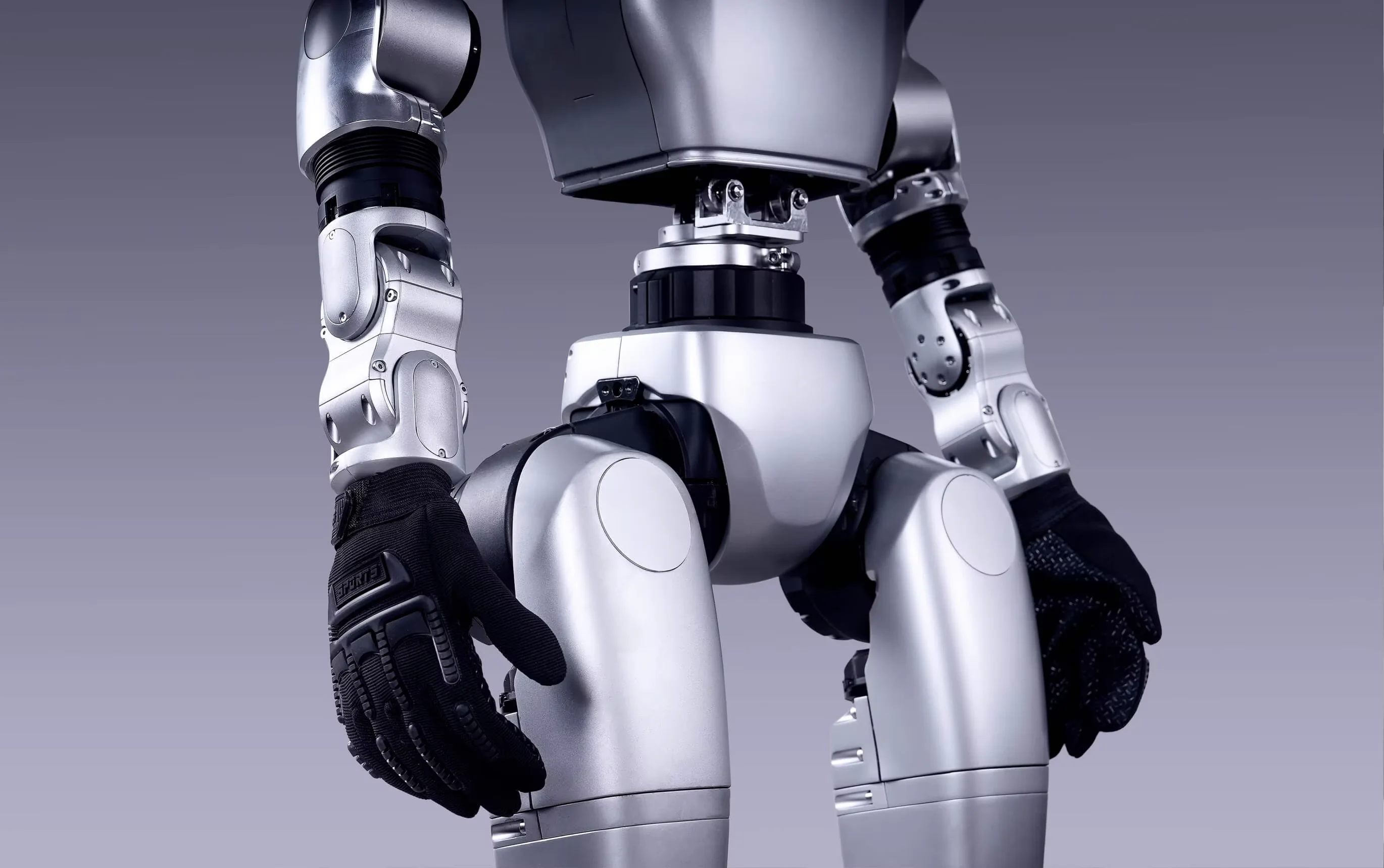 Silver Humanoid Robot G1 (Basic Model) and G1edu-U2 for Exhibition ...