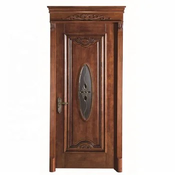 Modern Luxury Design Solid Wood Doors Machine Curved Wood Doors Nice ...
