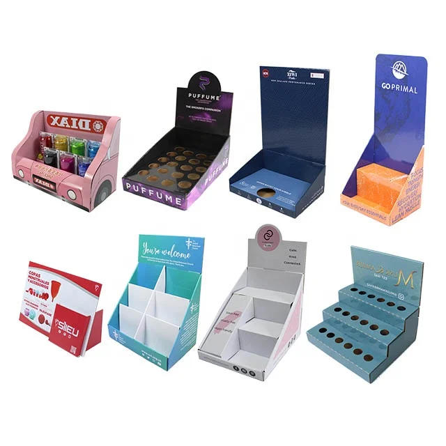 Custom Cardboard Point of Sale Display Boxes for Retail