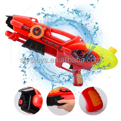 51cm Long Pull-out Water Gun Toys Songkran Festival Air Pressure Jet ...
