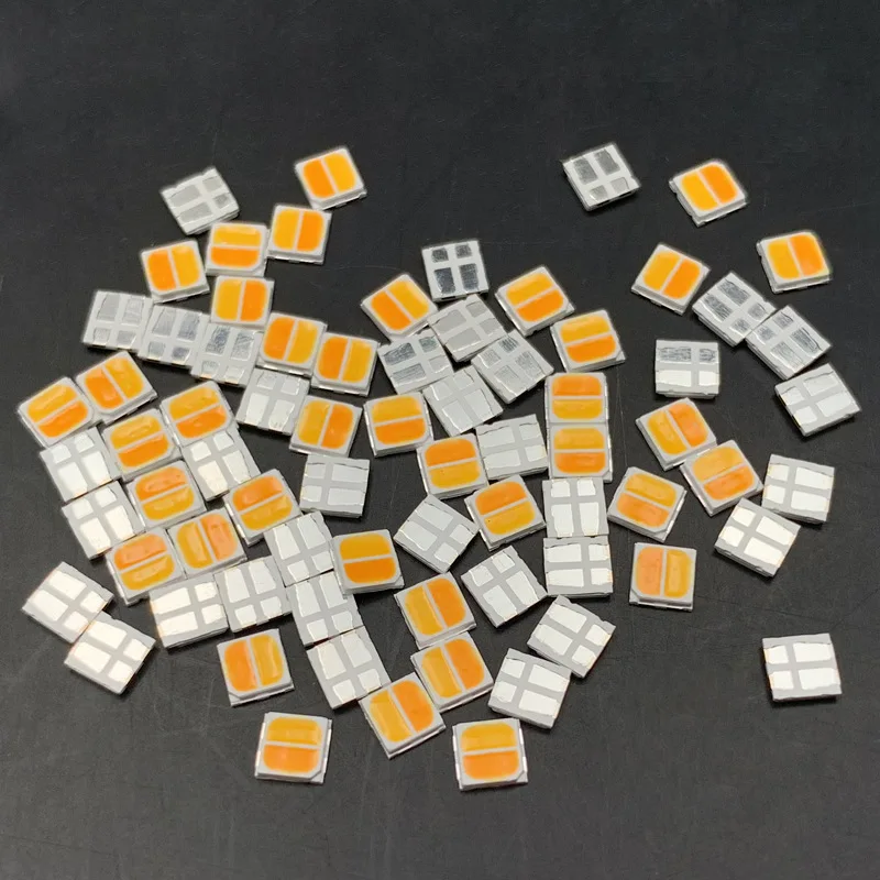 Bi-color Dual Color SMD LED Chip 2835 - 50000 Hours Lifespan