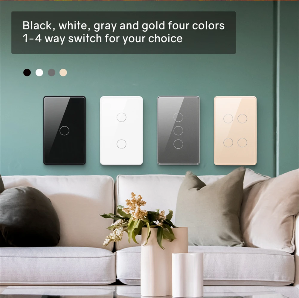 Esp8266 or Esp32 Based Custom Smart Home Tuya 1gang Touch Wifi Smart ...