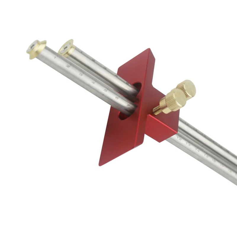 Stainless Steel Woodworking Marking Gauge European Double Head Mortise ...