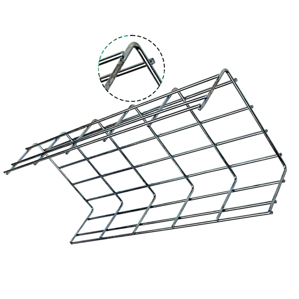 Wire Mesh Cable Tray Cablofil Management Usage Metal Basket Heavy Duty ...