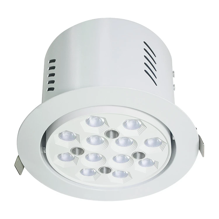 Jewelry Showcase Rotating Led Light 5/6 Inch White Retrofit Led ...