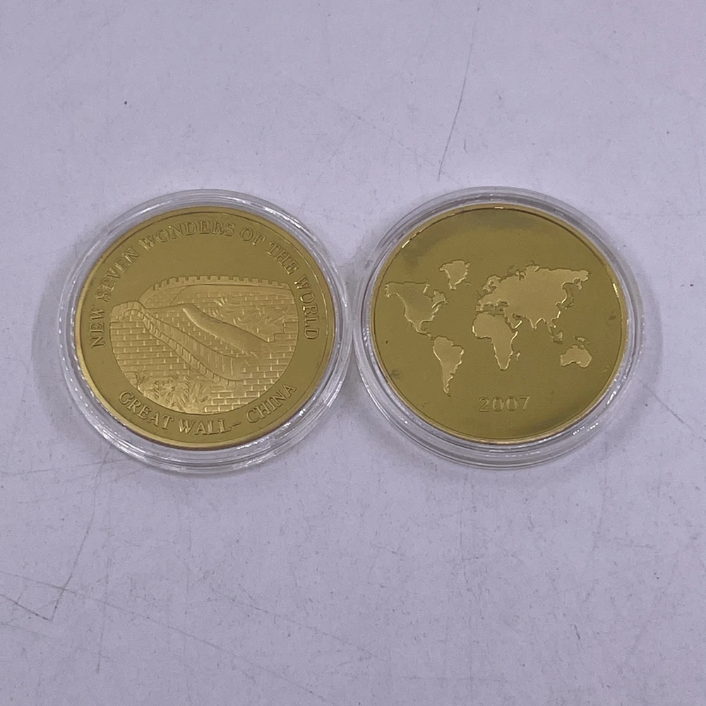 Seven Wonders Of The World Commemorative Coin Roman Colosseum Born ...