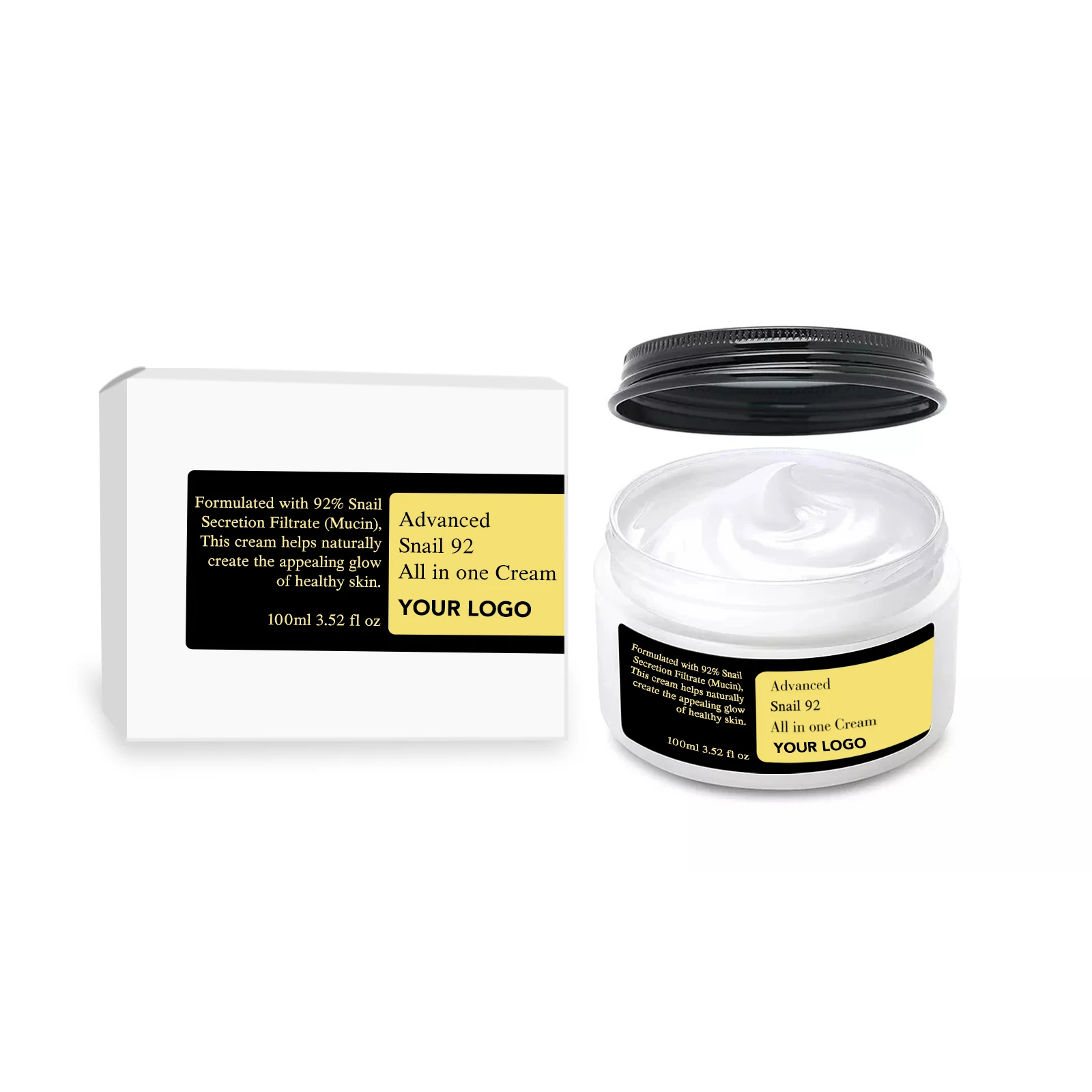 Custom Collagen Snail Mucin Anti Wrinkle Moisturizing Whitening Face ...