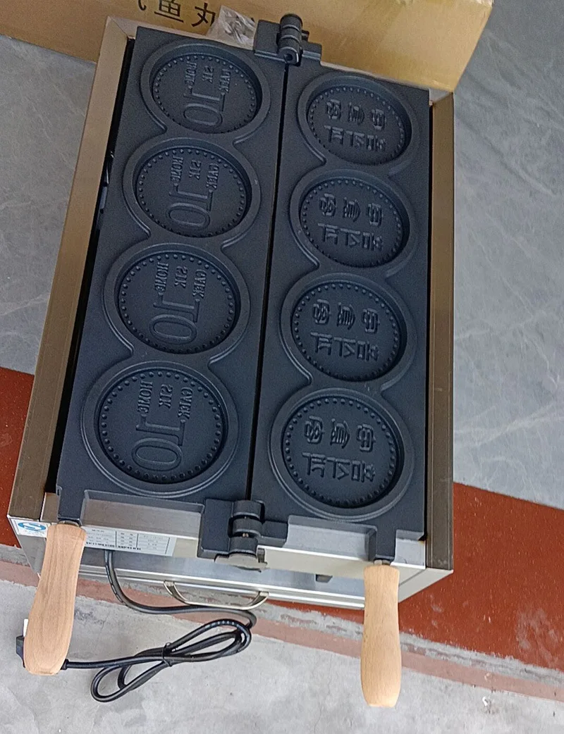 Korea Nonstick Coin Waffle Maker & Square Waffle Machine OEM