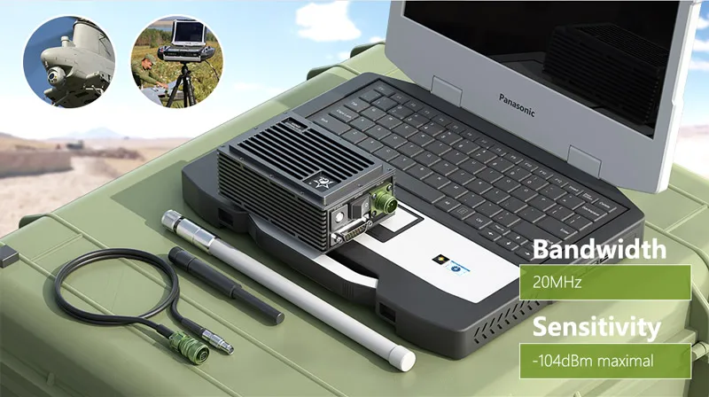 Wireless Video Transmitter for Telemetry Data - SFGT HF0505UF