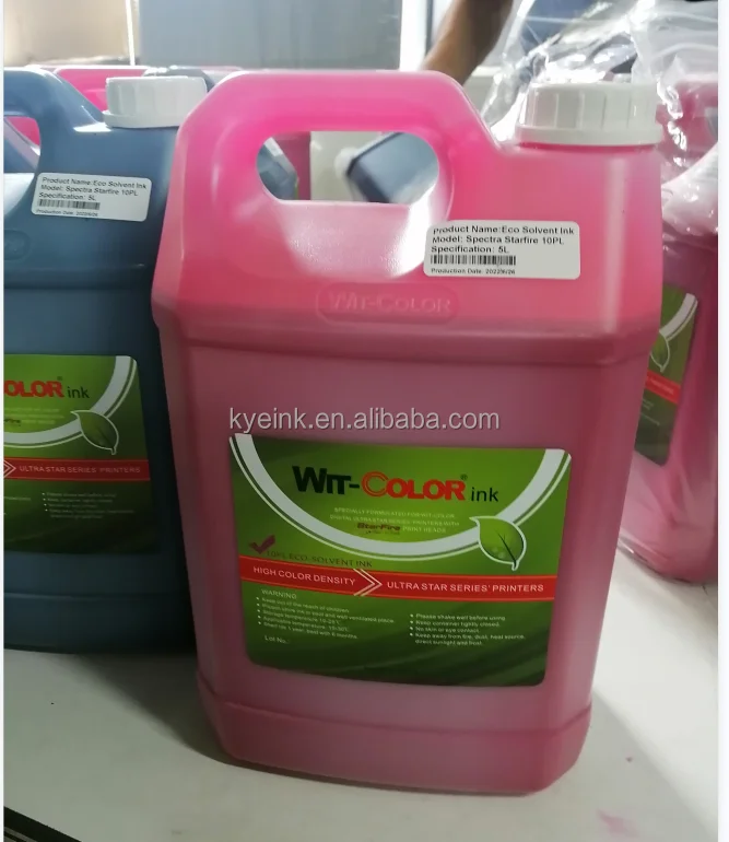 Wit Color Eco Solvent Ink - Perfect for Spectra Starfire 1024 10pl