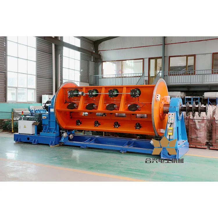 Rigid Frame Type Stranding Machine For Large Size Cable Aluminium And ...