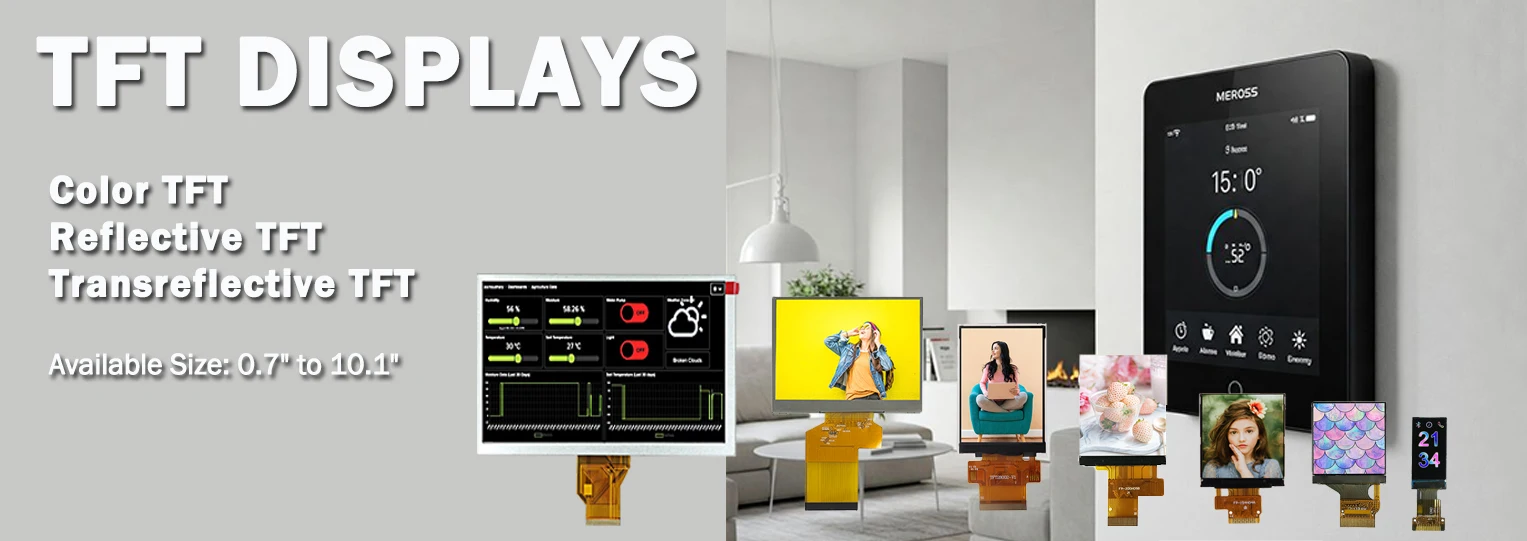 4.2" 300x400 White Black TFT Reflective MONO Display LCD Module