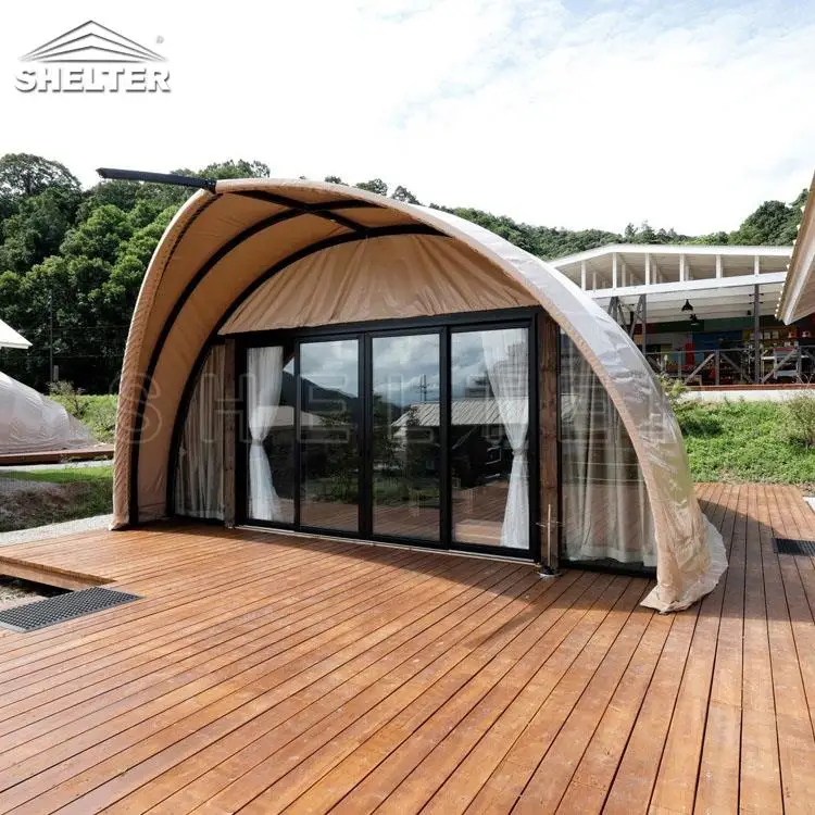 Shell Shape Insulation Seashell Custom Glamping Outdoor Luxury Cocoon ...
